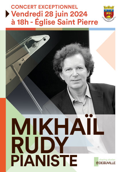 Concert de Mikhaïl Rudy, pianiste - Ville de Touques